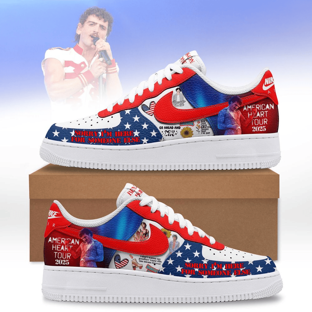 Benson Boone American Heart Tour 2025 Nike Air Force 1 Benson Boone ...