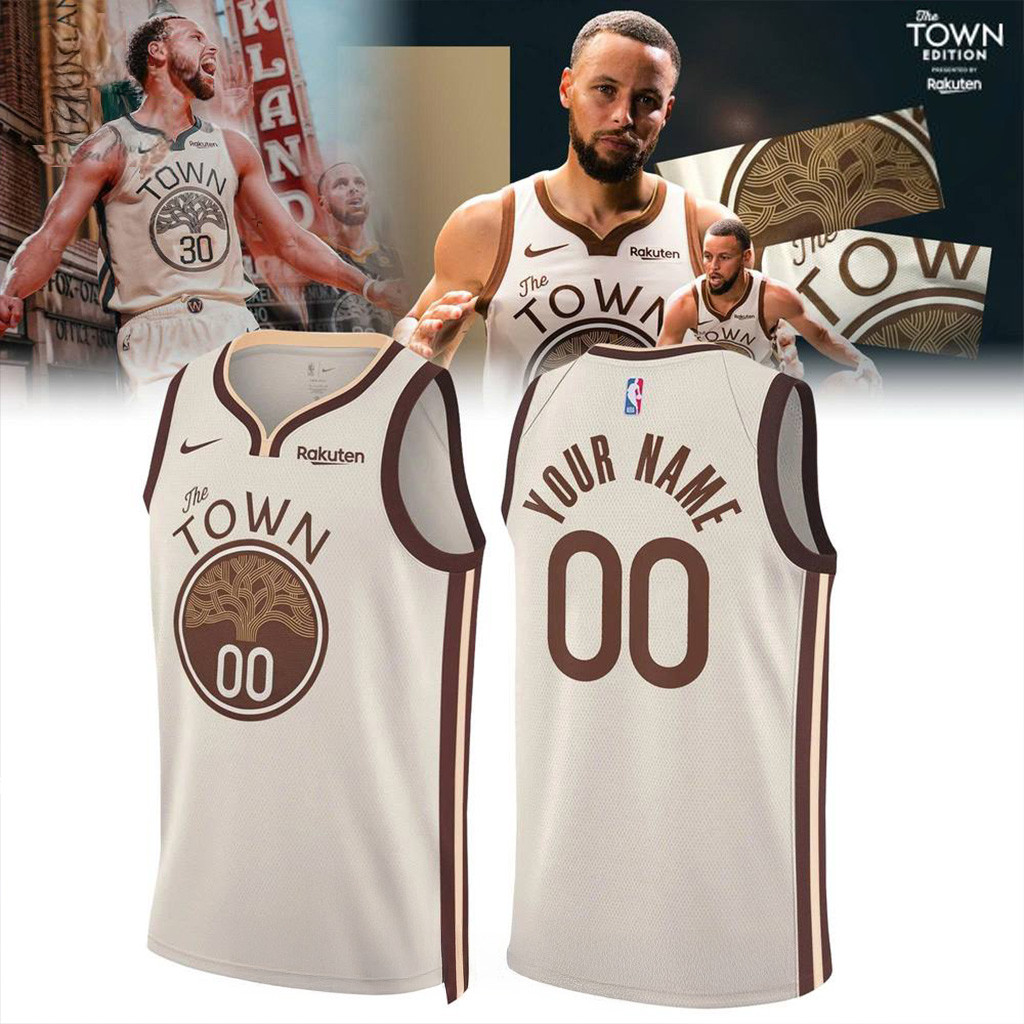 Custom Golden State Warriors 2025 City Edition Custom Basketball Jersey ...