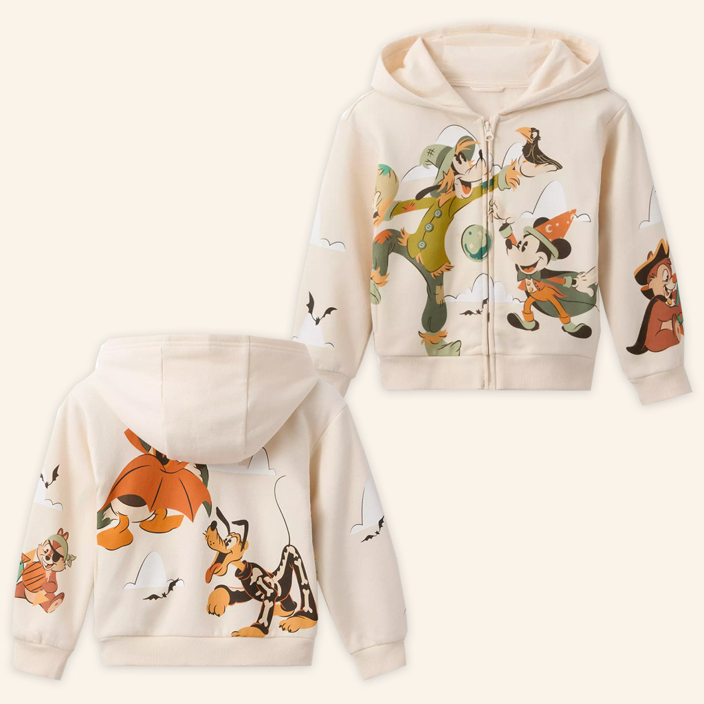 Disney Halloween Merch 2025 Mickey Mouse And Friends Halloween Zip ...