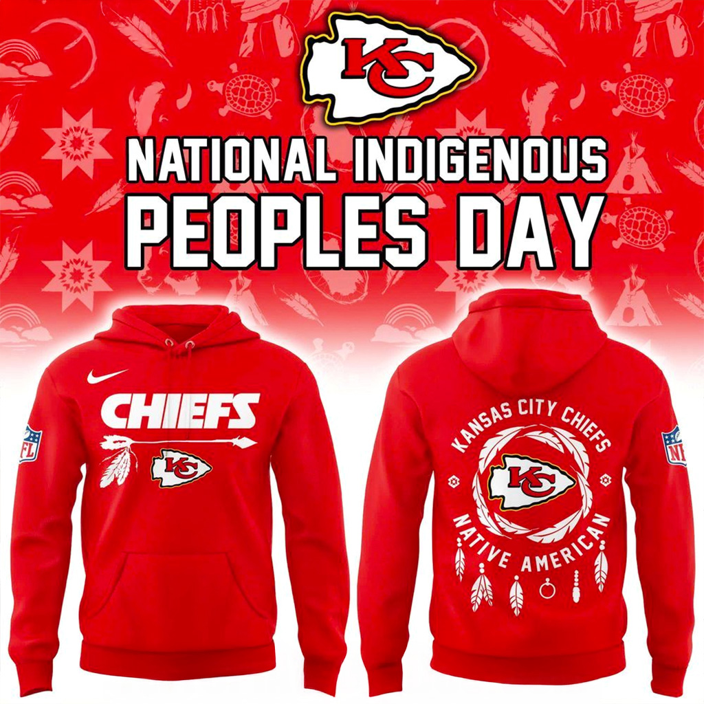 Kansas City Chiefs National Indigenous Peoples Day Hoodie Chiefs Merch ...