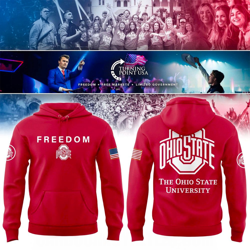 Ohio State Buckeyes Freedom Hoodie Buckeyes Merch Best Christmas Gifts ...