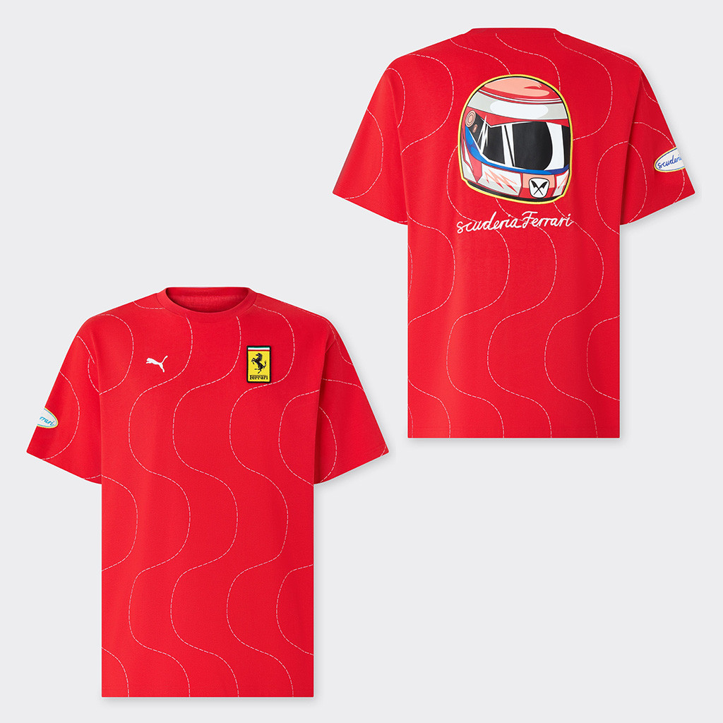 Scuderia Ferrari Monza 2025 Merch Puma For Scuderia Ferrari HP 2025 ...