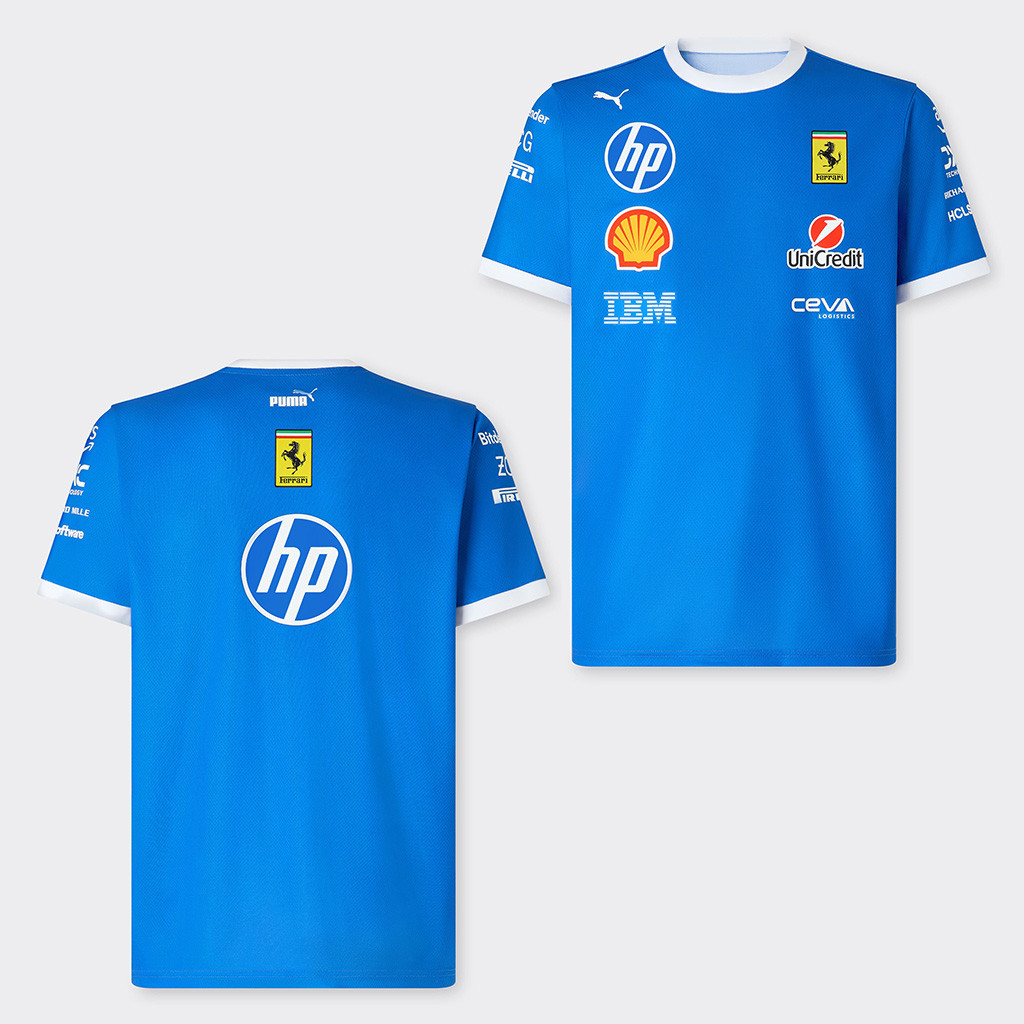 Scuderia Ferrari Monza 2025 Merch Puma For Scuderia Ferrari HP 2025 ...