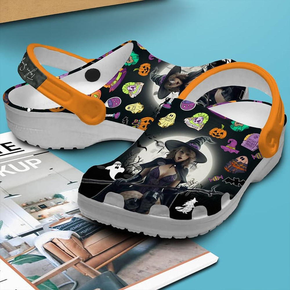 Taylor Swift The Witch Of Halloween 2024 Clogs TTPD Merch Halloween ...