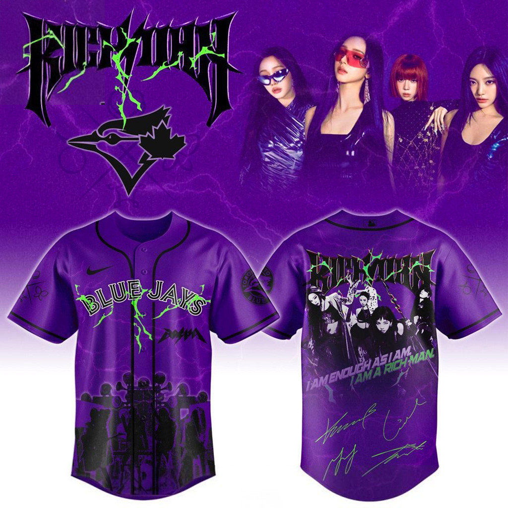 Toronto Blue Jays X Aespa Richman Jersey Jays Merch Baseball Team Gift ...